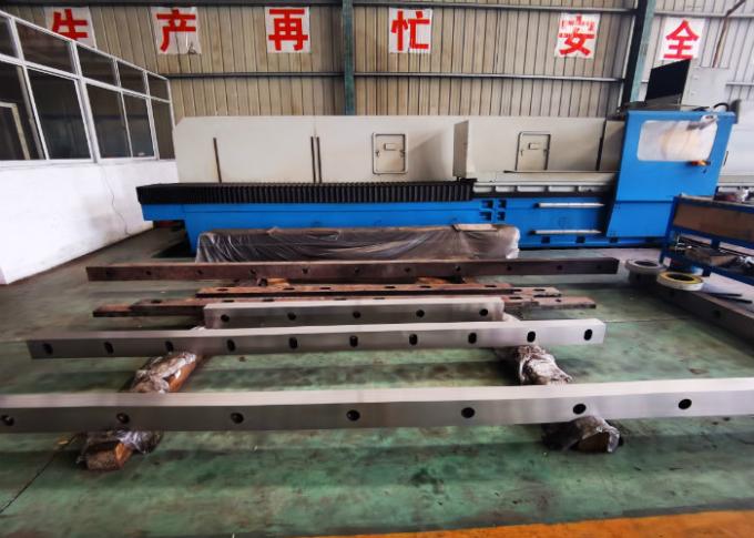 SKD11 Steel Shear Blades 52 Inch Rolling Mill Dividing Industrial ...